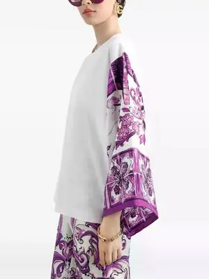 Dolce & Gabbana Majolica-print Blouse