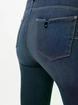 Liu Jo Skinny Jeans With Logo Patch