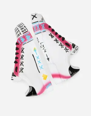 Dolce & Gabbana Limited Edition Portofino Sneakers - Multicolor