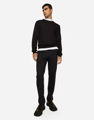 Dolce & Gabbana Cashmere Crewneck Sweater - Blue