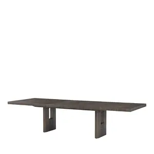 THEODORE ALEXANDER Urbane Rectangular Extension Dining Table - Medium Brown