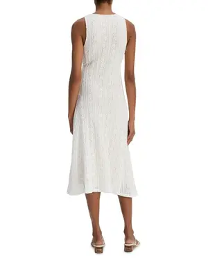 Vince High Neck Midi Dress