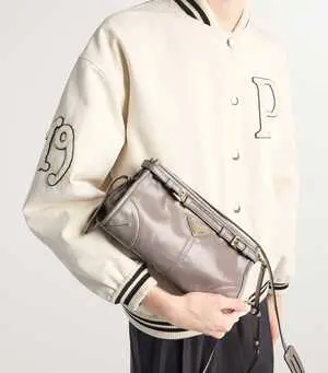 Prada Small Leather Shoulder Bag