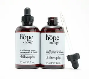 PHILOSOPHY When Hope Is Not Enough 5.7oz Facial Serum Duo - One-color