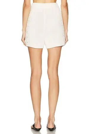 Loulou De Saison Andel Knitted Short - Ivory
