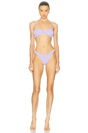 Hunza G Hunza G Misty Bikini Set Lilac