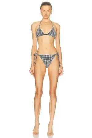 Hunza G Tie Up Swimsuits