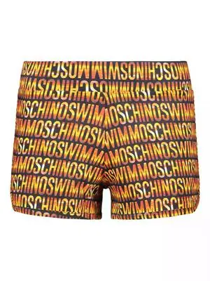 Moschino Logo-pattern Shorts