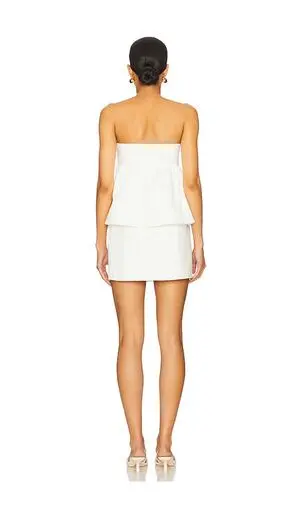 MORE TO COME Elora Strapless Mini Dress