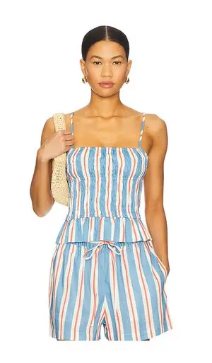 Solid & Striped The Delta Top - Americana Stripe