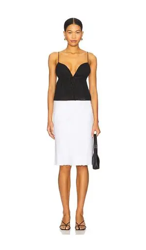 MORE TO COME Krystal Eyelet Top