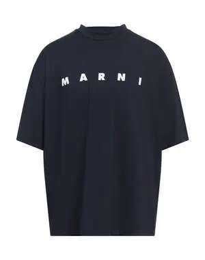 Marni Man T-shirt Light Pink Size Xs Cotton Navy