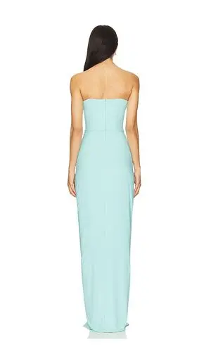 DEME BY GABRIELLA X Revolve Pearl Gown - Mint