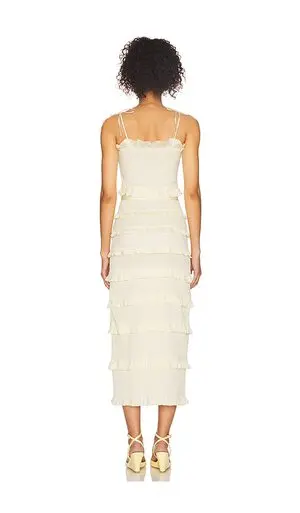 V. CHAPMAN Lily Dress - Lemon