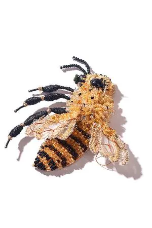 Deepa Gurnani Honeybee Brooch