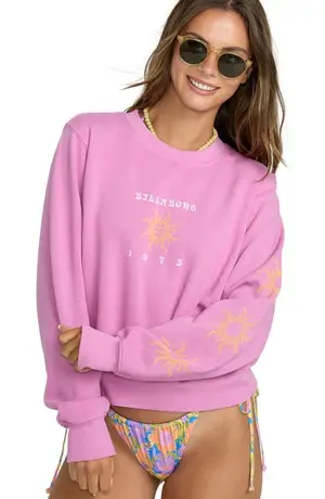 BILLABONG Graphic Fleece Sweatshirt