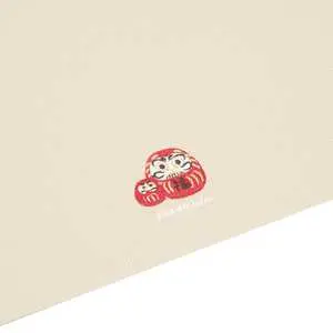 BEAMS Embroidery Daruma Tea Mat