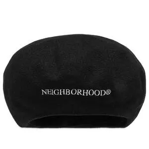 NEIGHBORHOOD Summer Beret - Black