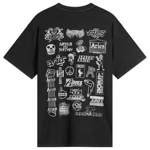 Aries Moto Dodgem T-shirt - Black