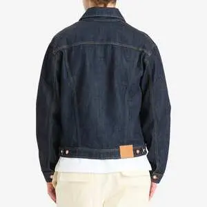 Casablanca Embroidered Monogram Denim Jacket