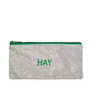 HAY Candy Mono Flat Wash Bag Set Of 3