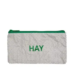HAY Candy Mono Flat Wash Bag Set Of 3