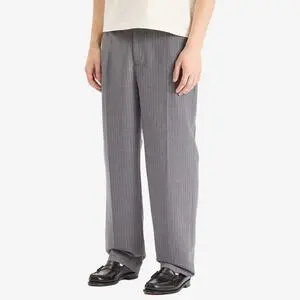 ABOUT:BLANK Pinstriped Wide-leg Trousers
