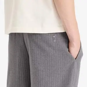 ABOUT:BLANK Pinstriped Wide-leg Trousers