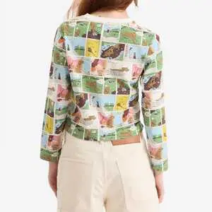 BODE Comic Strip Long Sleeve Top