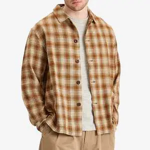 CAFÉ MOUNTAIN Easy Check Shirt Jacket