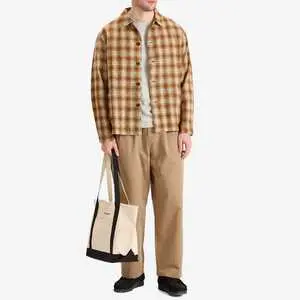 CAFÉ MOUNTAIN Easy Check Shirt Jacket