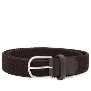 Anderson's Elastic Woven Belt - Brown