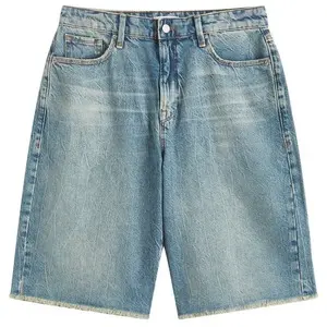 Good American Good Standard Ease Bermuda Shorts - Indigo