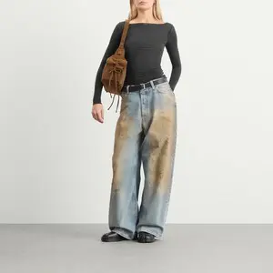 Acne Studios Loose Fit Jeans - Mid Blue