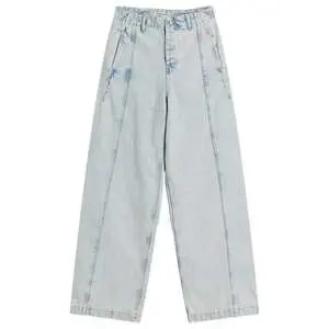You Must Create Displaced Seam Wide Leg Jeans