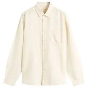 Folk Contrast Pocket Shirt