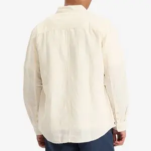 Folk Contrast Pocket Shirt