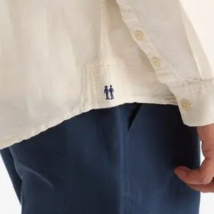 Folk Contrast Pocket Shirt