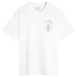 Casablanca Casa Way Mountain Printed T-shirt - White