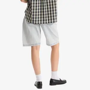 You Must Create Twisted Denim Shorts - Indigo