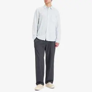 Folk Contrast Pocket Shirt