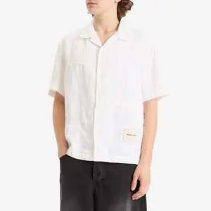 BRAM'S FRUIT Linen Repair Vacation Shirt