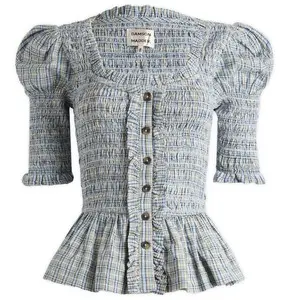 Damson Madder Shirred Blouses