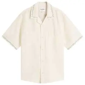 CORRIDOR Spring Bouquet Vacation Shirt - Neutrals