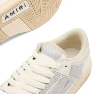 Amiri Skel Top Low Sneakers - Grey