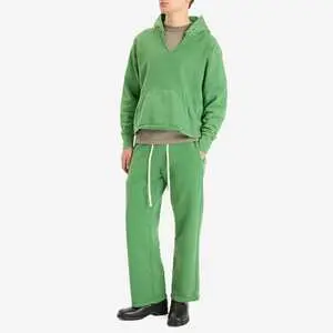 LES TIEN Heavyweight Crew - Washed Basil