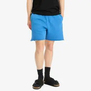 LES TIEN Heavyweight Yacht Sweat Short - Washed Electric Blue