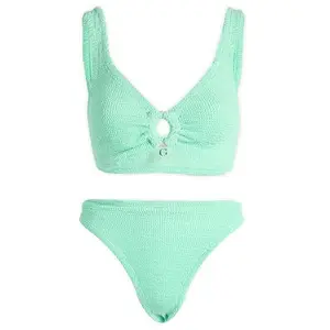 Hunza G Julia Bikini - Metallic Mint
