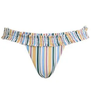 Faithfull The Brand Tavira Bikini Bottom - Sifnos Stripe