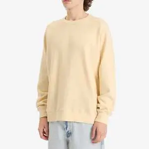 You Must Create Almost Grown Waffle Sweatshirt - Off White